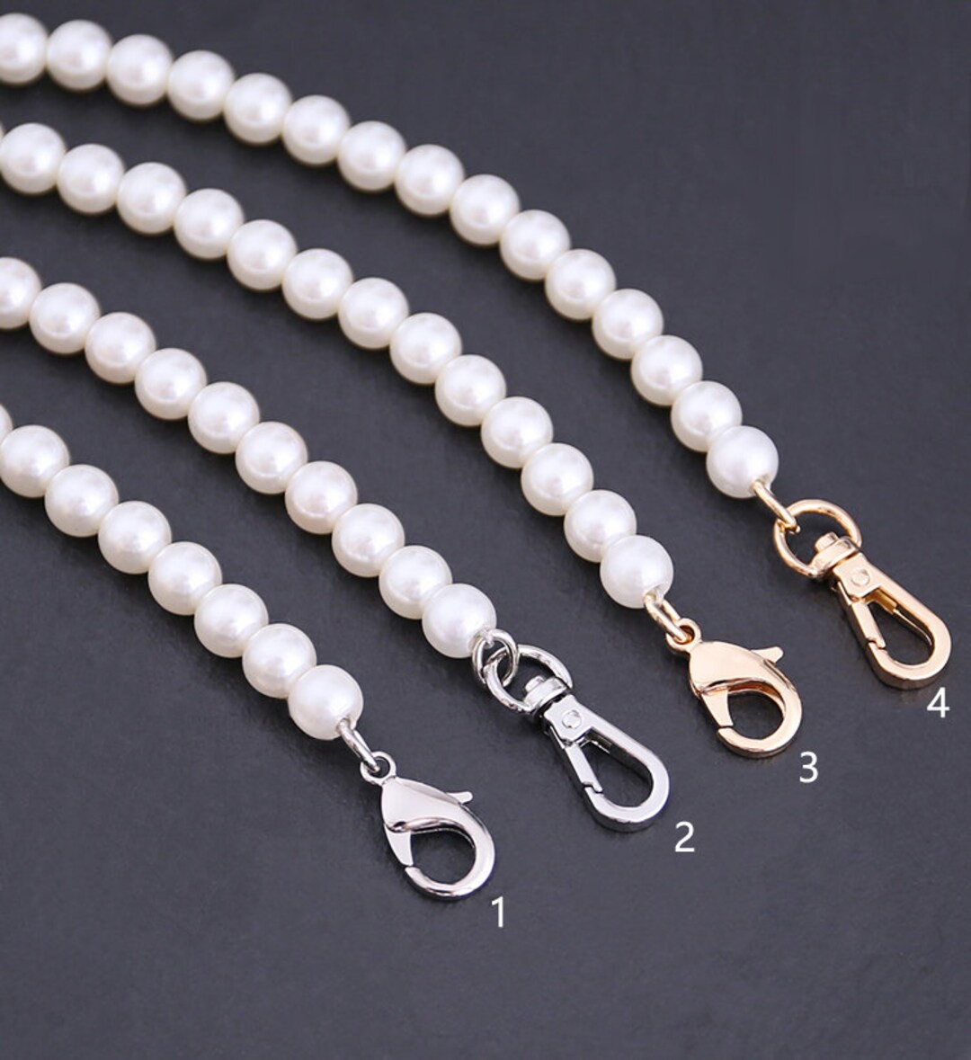 Pearl High Quality Purse Chain,alloy and Pearl, Metal Shoulder Handbag ...