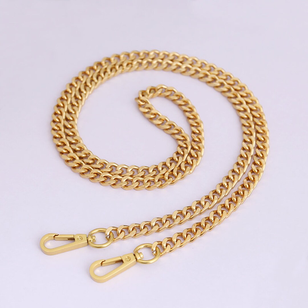 8mm Gold High Quality Purse Chain Strap,metal Shoulder Handbag Strap ...