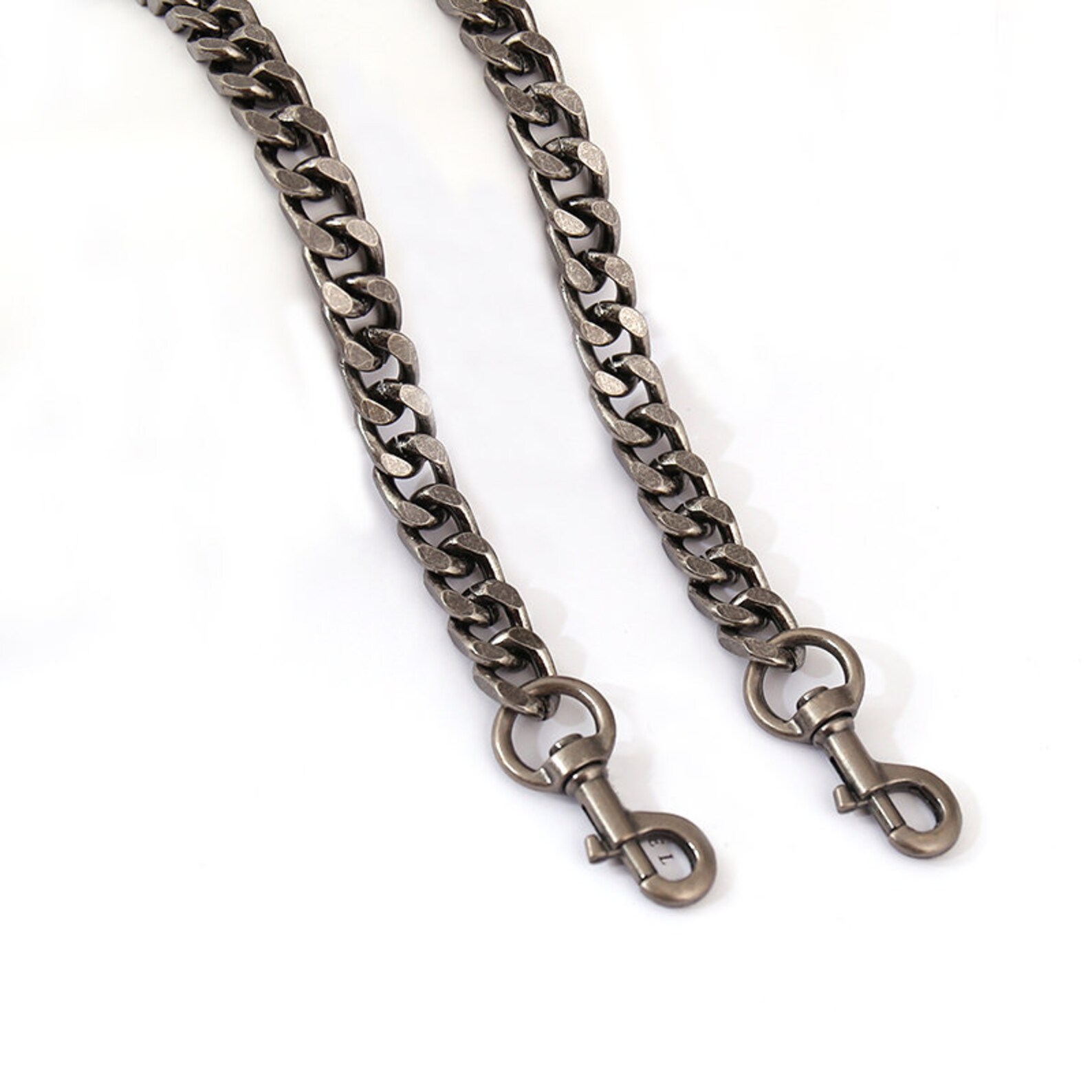 13mm Dark Silver High Quality Aluminum Purse Chain Strapmetal - Etsy