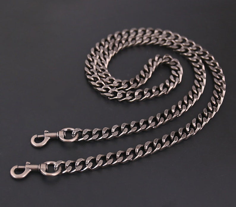 13mm Dark Silver High Quality Aluminum Purse Chain Strapmetal - Etsy