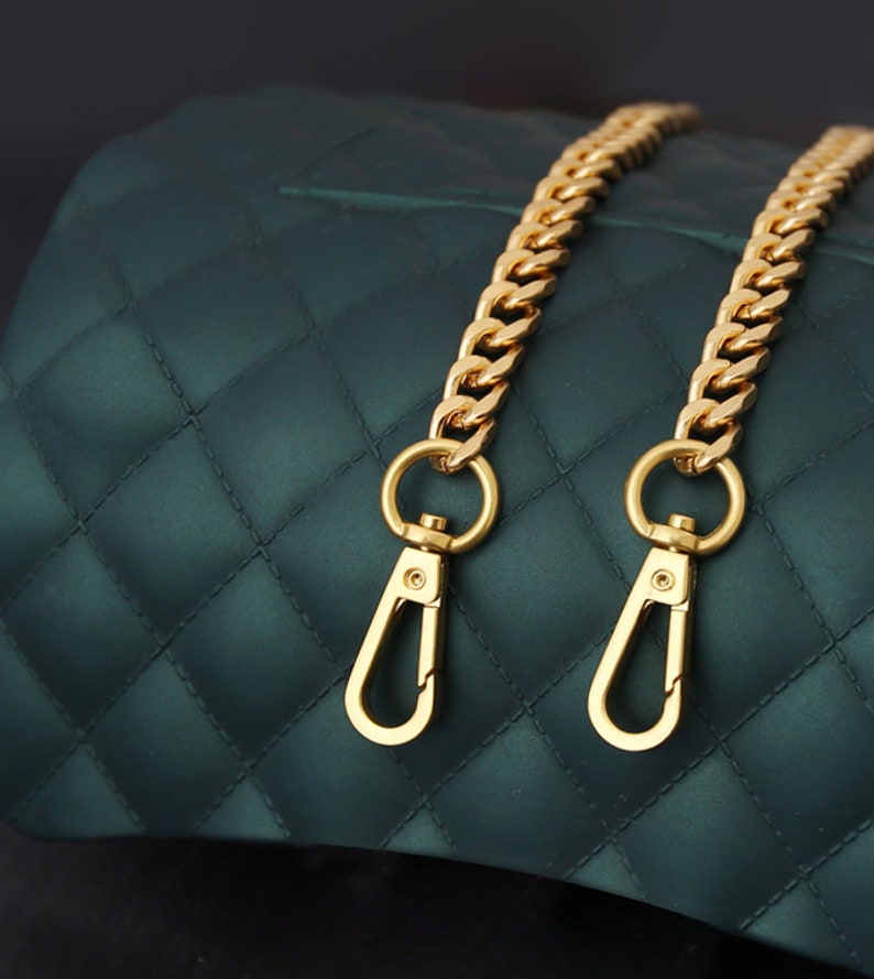 8mm Gold High Quality Purse Chain Strapmetal Shoulder Handbag - Etsy