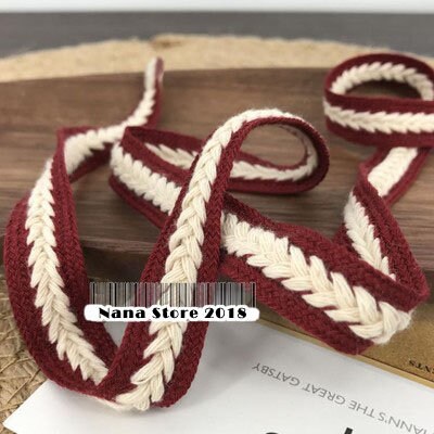 6 Color 3/5 Inch Wide Cotton braid Webbing For Bag handles | Etsy