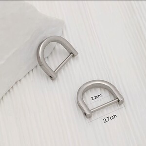 SET OF 2 , Handbag Purse Bag Spring Hooks,metal Shoulder Strap Buckle ...