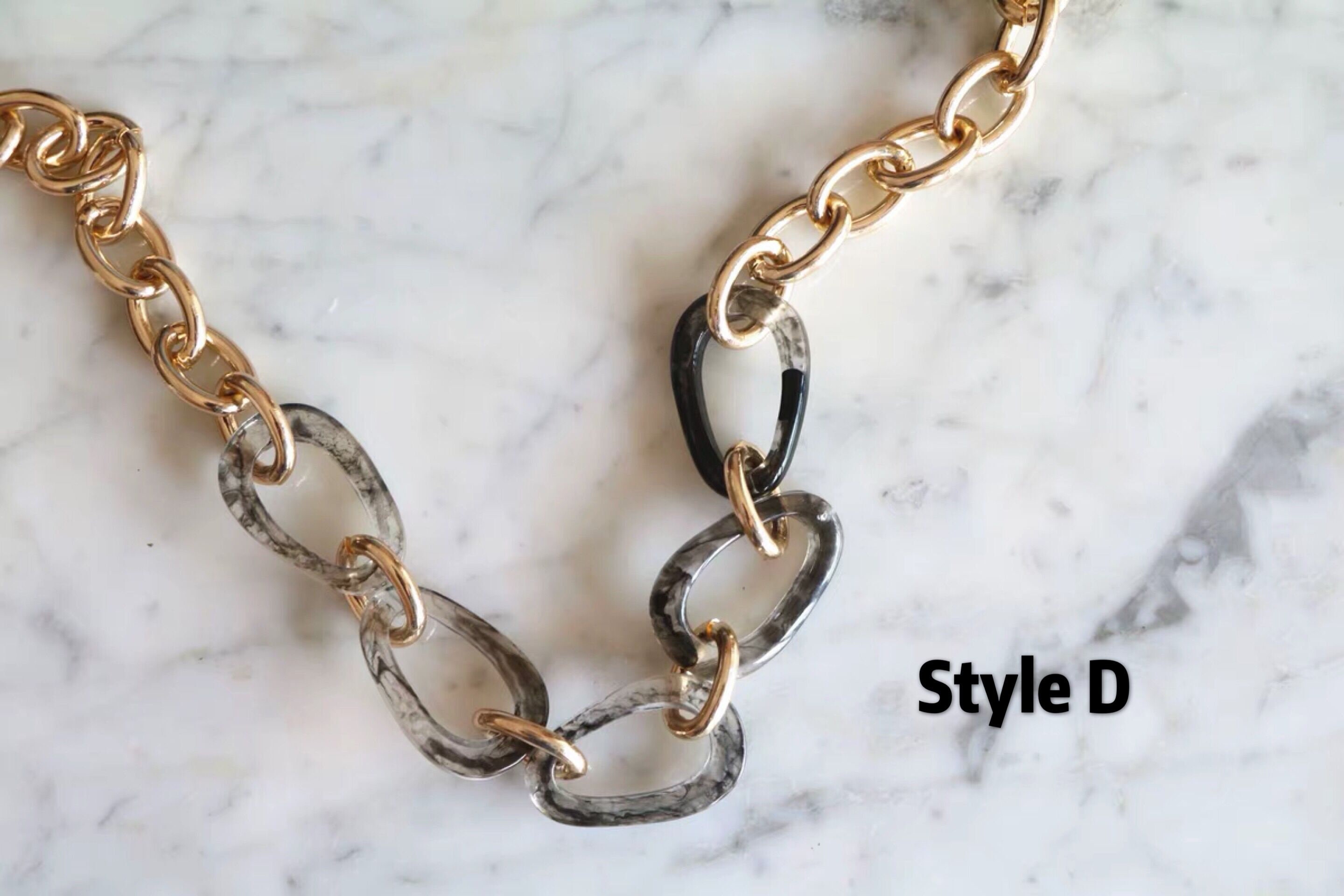 Acrylic High Quality Purse Chain Metal Shoulder Handbag - Etsy