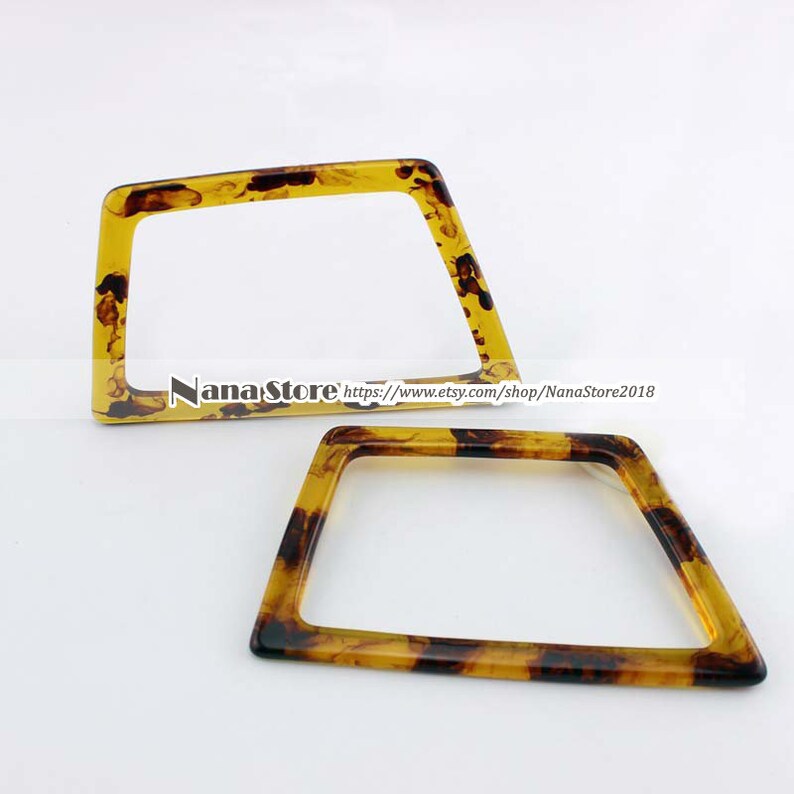 A Pair of 17 10cm Resin Handles for Bag Handcraft Material - Etsy