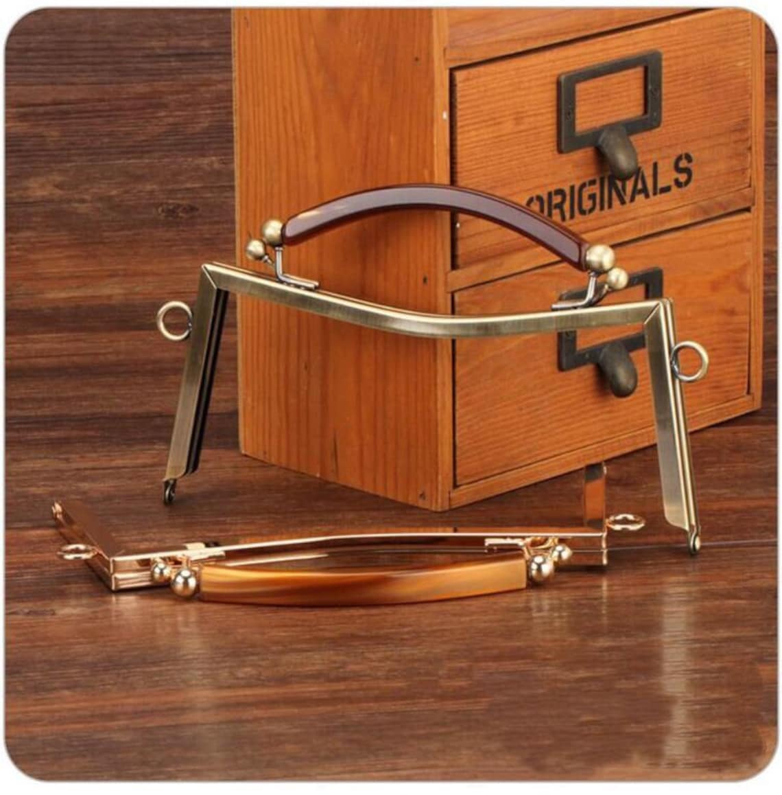 1pc 2 Color Purse Frame 20.5m6cm Bag Purse Frame Handbag - Etsy