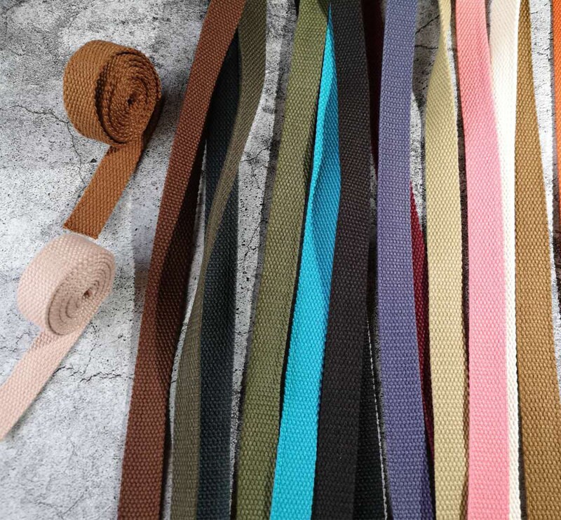 23 Color 4/5 Inch Cotton Webbing Heavy Duty Bag handles bag | Etsy