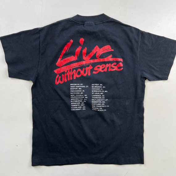 80’s Destruction Live Without Sense Tour T-Shirt Sz M - Gem