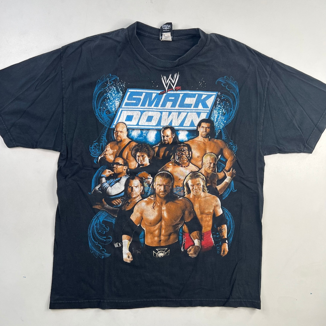 Camiseta Smackdown WWE 2008 Talla XL - Etsy España