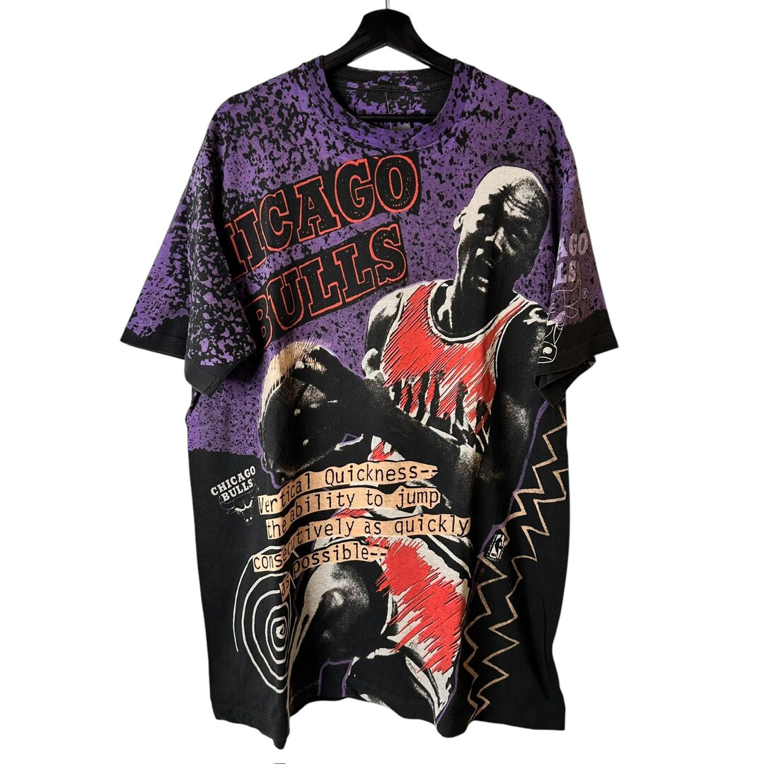 Vintage 90s Michael Jordan Magic Johnson T's AOP T-shirt Size XL - Etsy