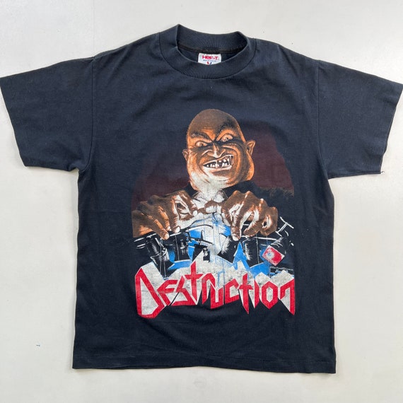 80’s Destruction Live Without Sense Tour T-Shirt Sz M - Gem