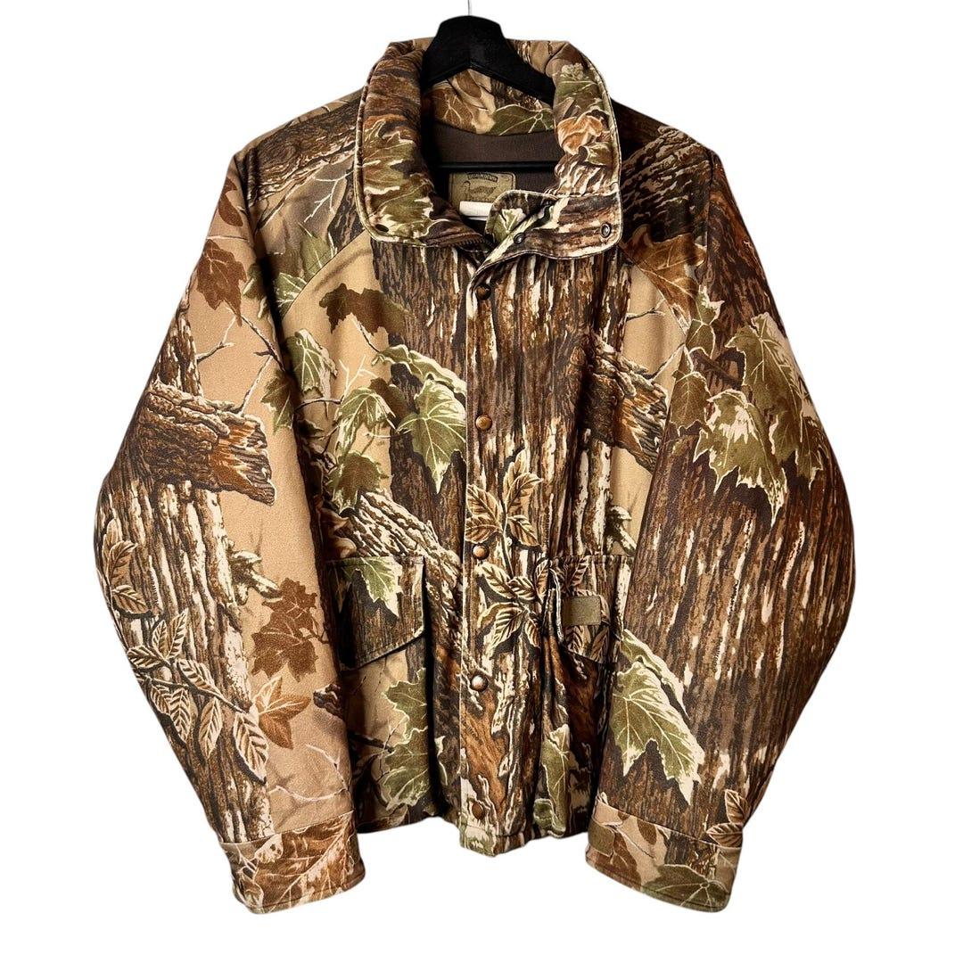 Realtree Camo Puffer Jacket Sz L A6590 - Etsy