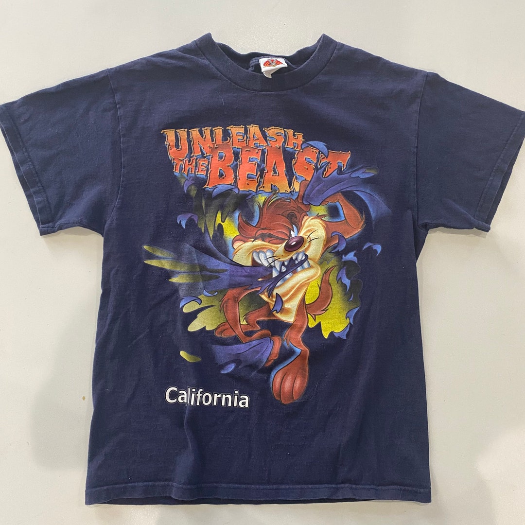 Taz Unleash the Beast T-shirt Youth XL - Etsy