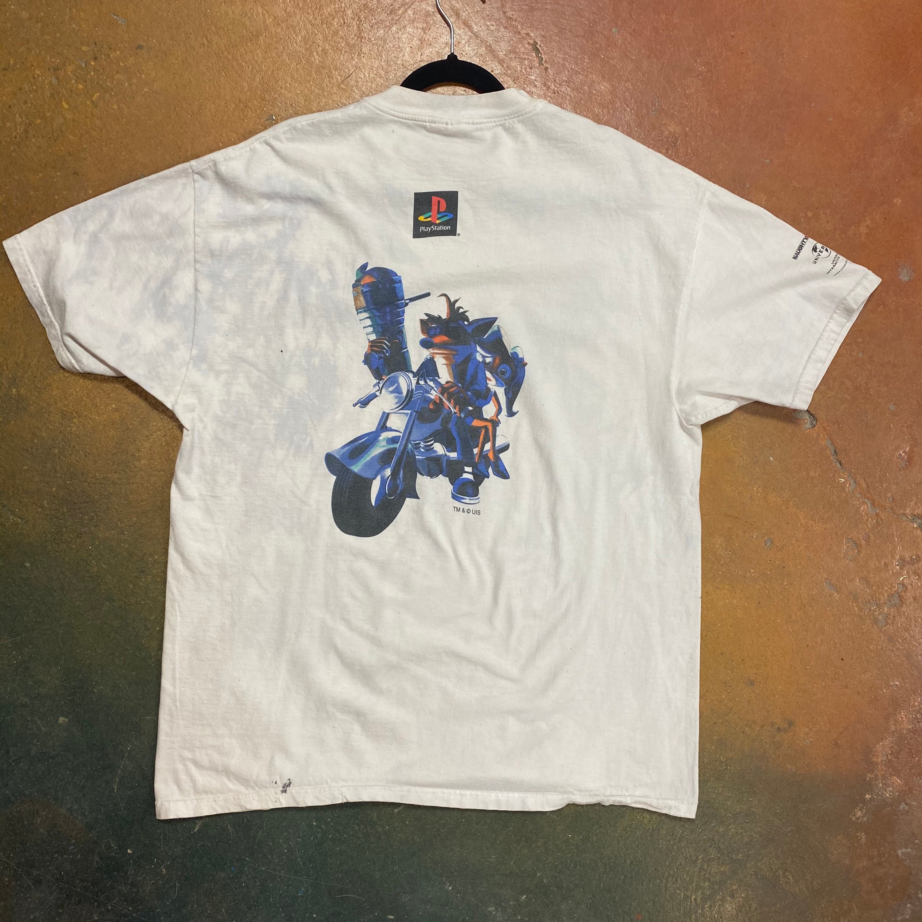 1998 Crash Bandicoot T-shirt Mens XL - Etsy