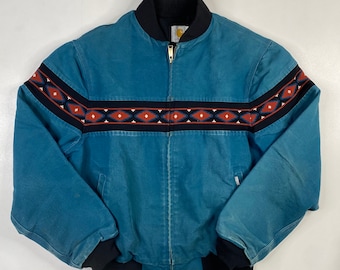 Aztec Vintage Carhartt Jacket - Etsy