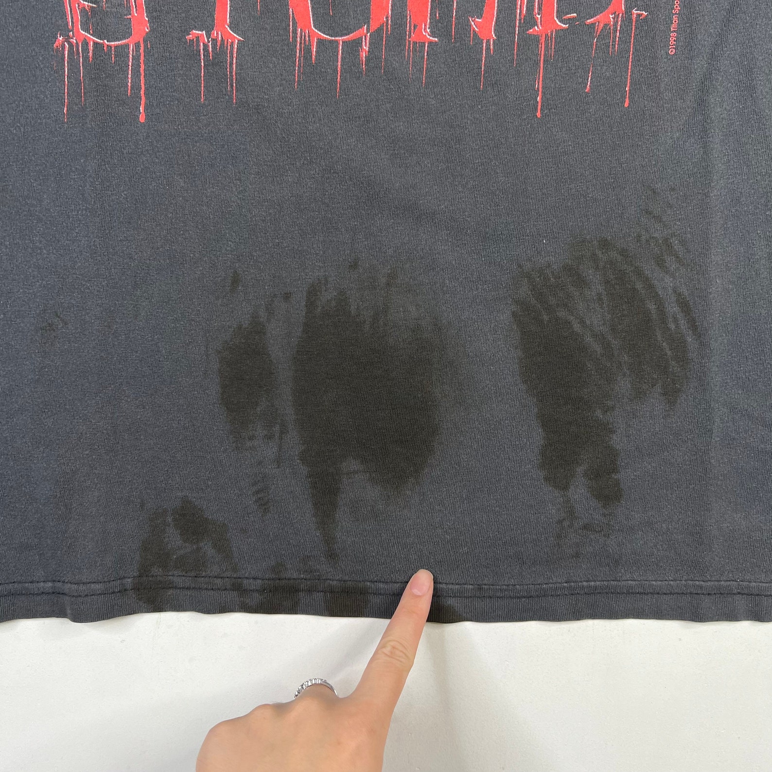 90s Blood From a Stone WWF T-shirt Size XL - Etsy