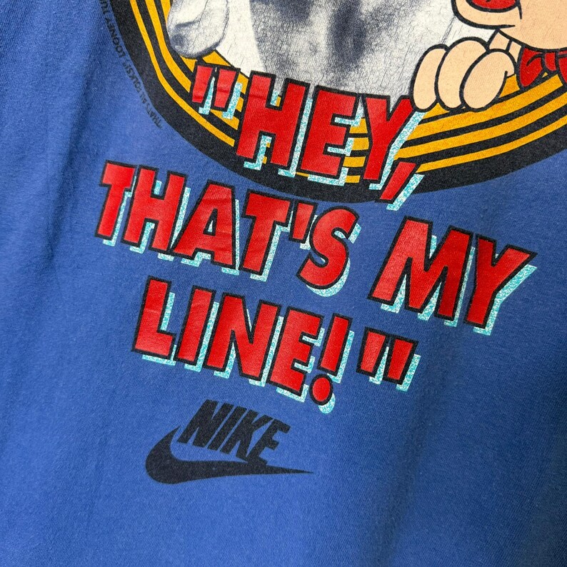 90s Michael Jordan Porky Pig NBA Nike T-shirt Sz M - Etsy
