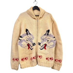 Rare! Vintage Hand Knit 100% Wool Cowichan Siwash Sweater Native ...