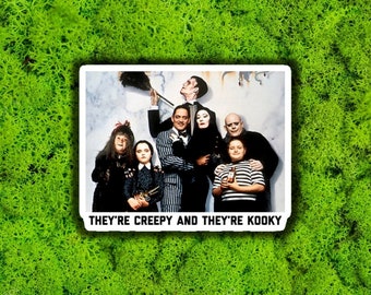Addams Family Credo Vinyl Sticker Decal - Etsy