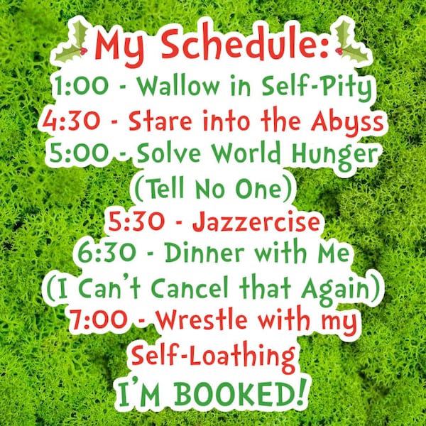 The Grinch Schedule Png - Etsy