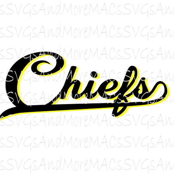 Chiefs Script - Etsy
