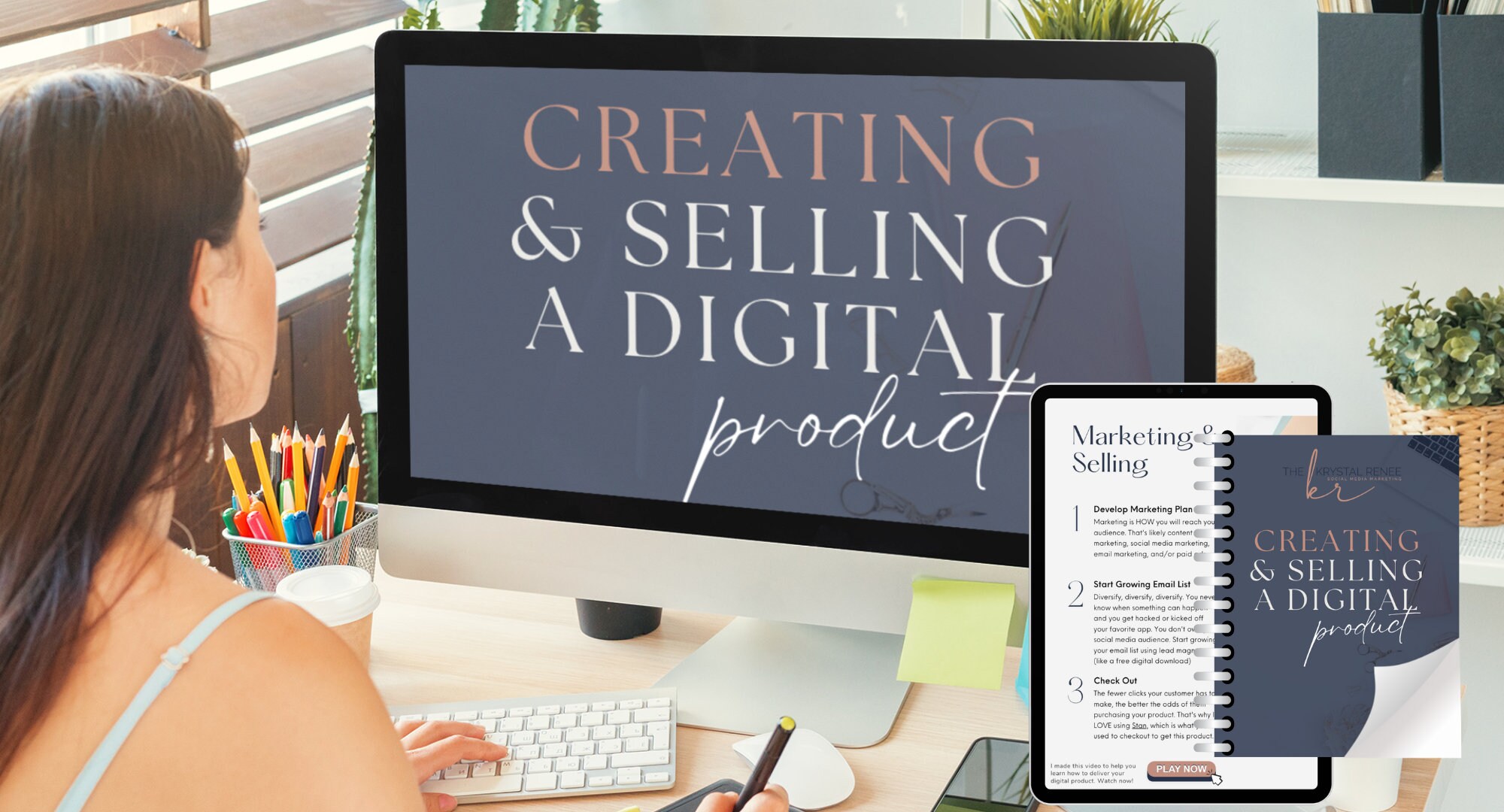 How to Create and Sell a Digital Product | Digital Download Course ...