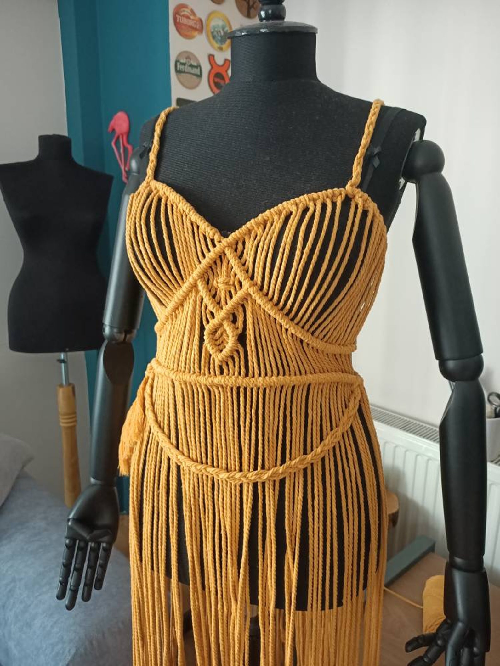 Lisa Macrame Maternity Dress for Photo Shoot, Beach or Festival - Etsy