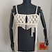 Macrame Dress Tutorial Intermediate, PDF Pattern, Do It Yourself ...
