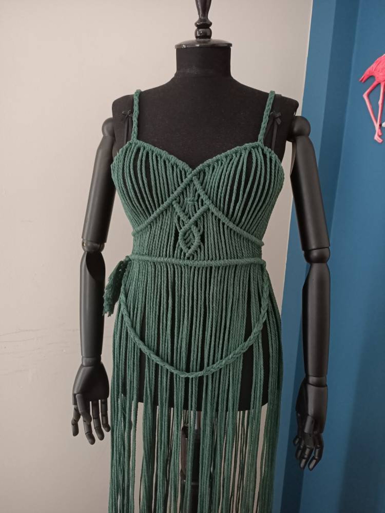 Lisa Macrame Maternity Dress for Photo Shoot, Beach or Festival - Etsy