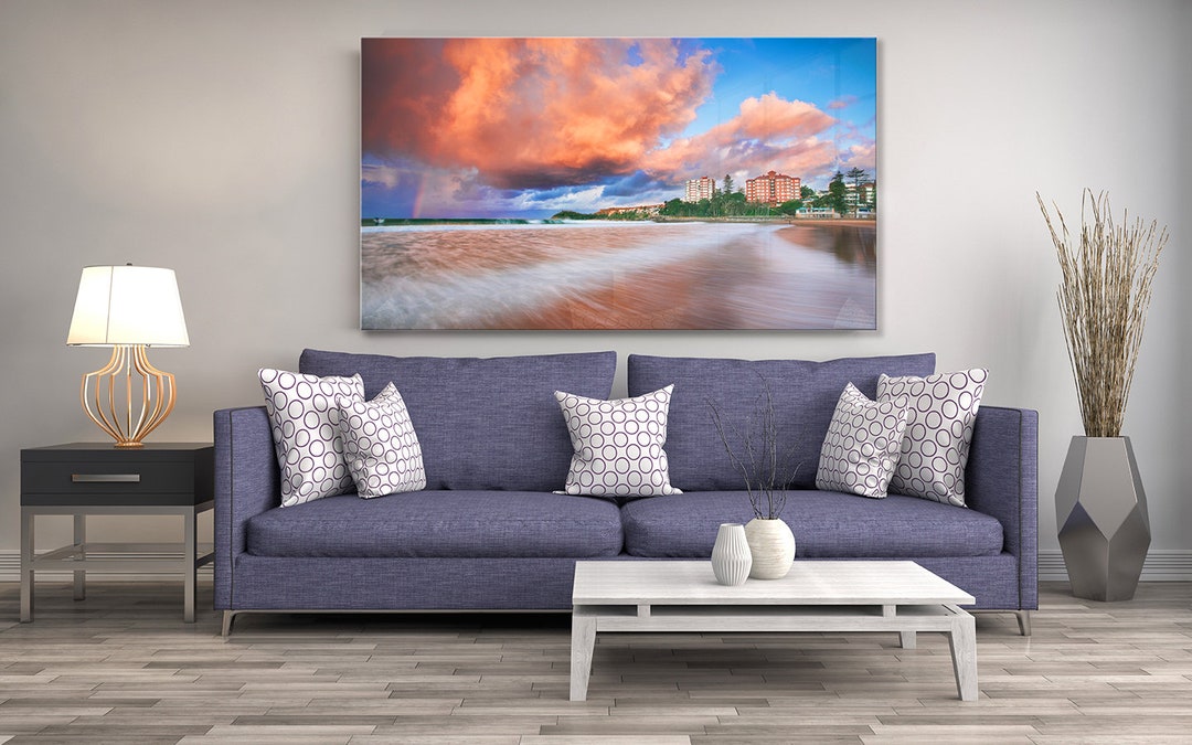 Manly Beach Print, Manly Beach Photo, Manly Sunset, South Steyne Photo ...