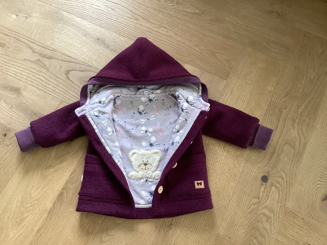 Wool Walk Walk Jacket Individually Made Size 80 - Etsy