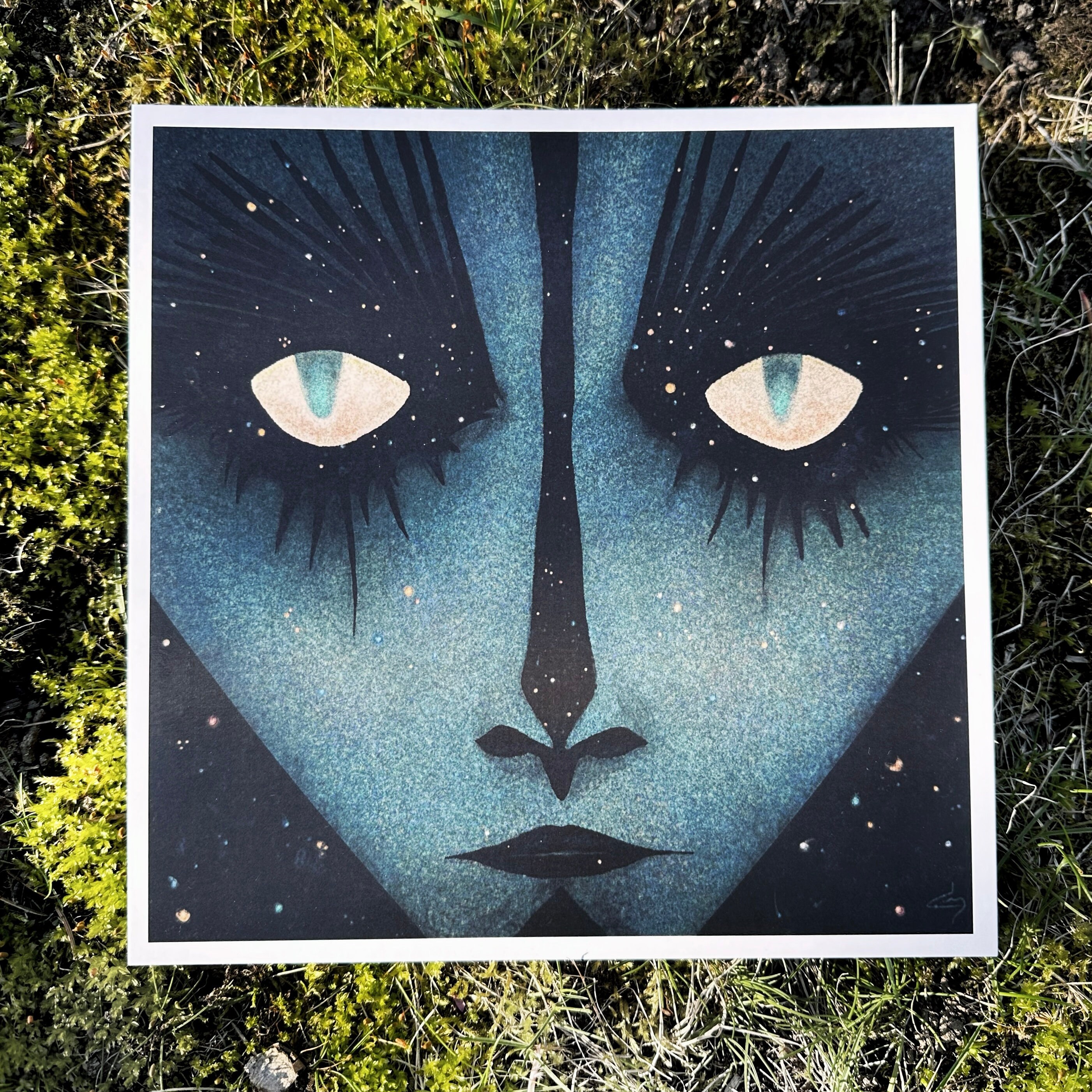 Mask I, Masks of Our Future Selves | 8x8 Art Print | Fantasy, Mystical ...