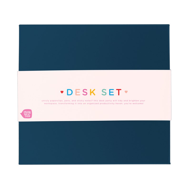 Navy Desk Set | Etsy