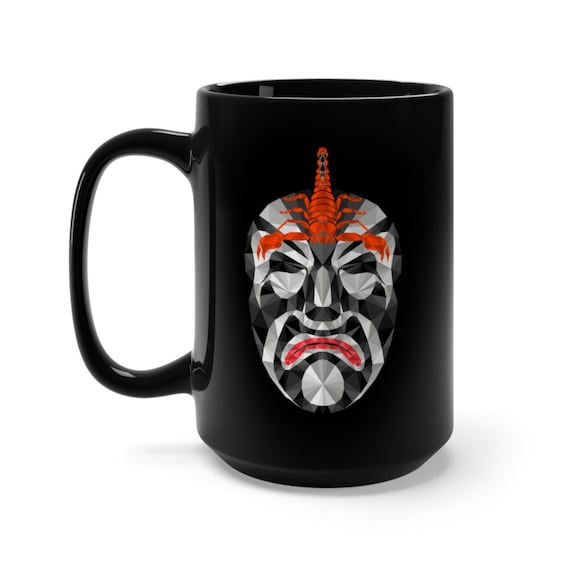 Scorpion 3 Five Deadly Venoms Black Mug 15oz | Etsy