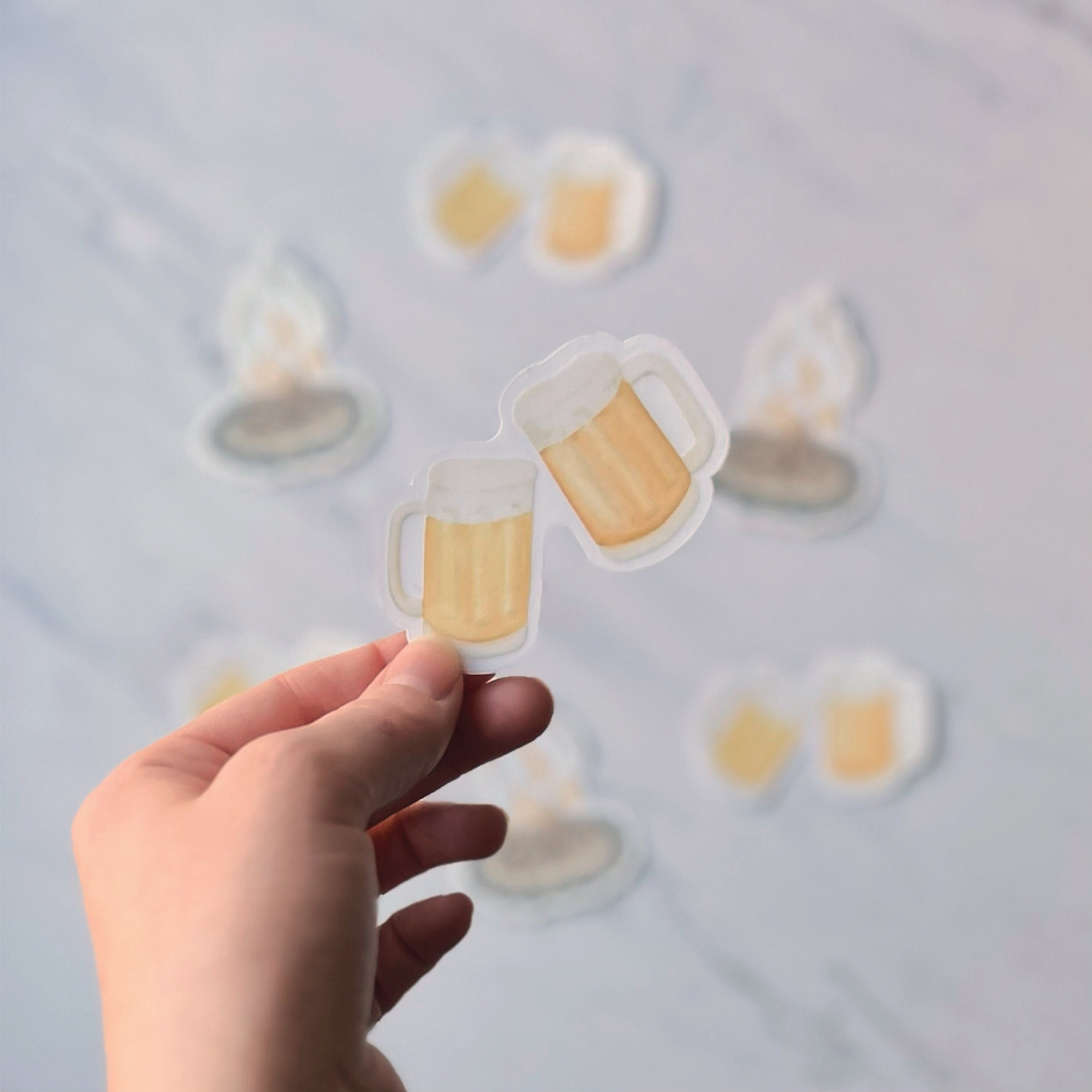 Cheers Beers Sticker | Drink Sticker | Waterproof | Beer Stein | Mugs ...