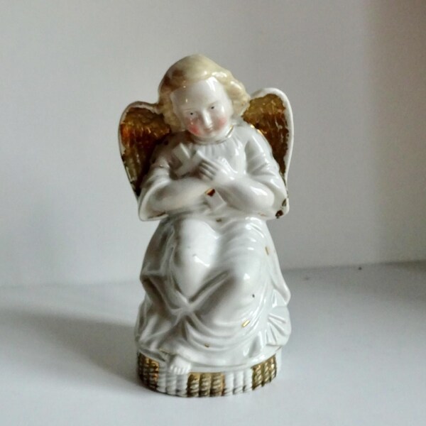 French Porcelain Angel - Etsy