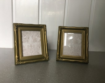 Plastic Gold Frames | Etsy