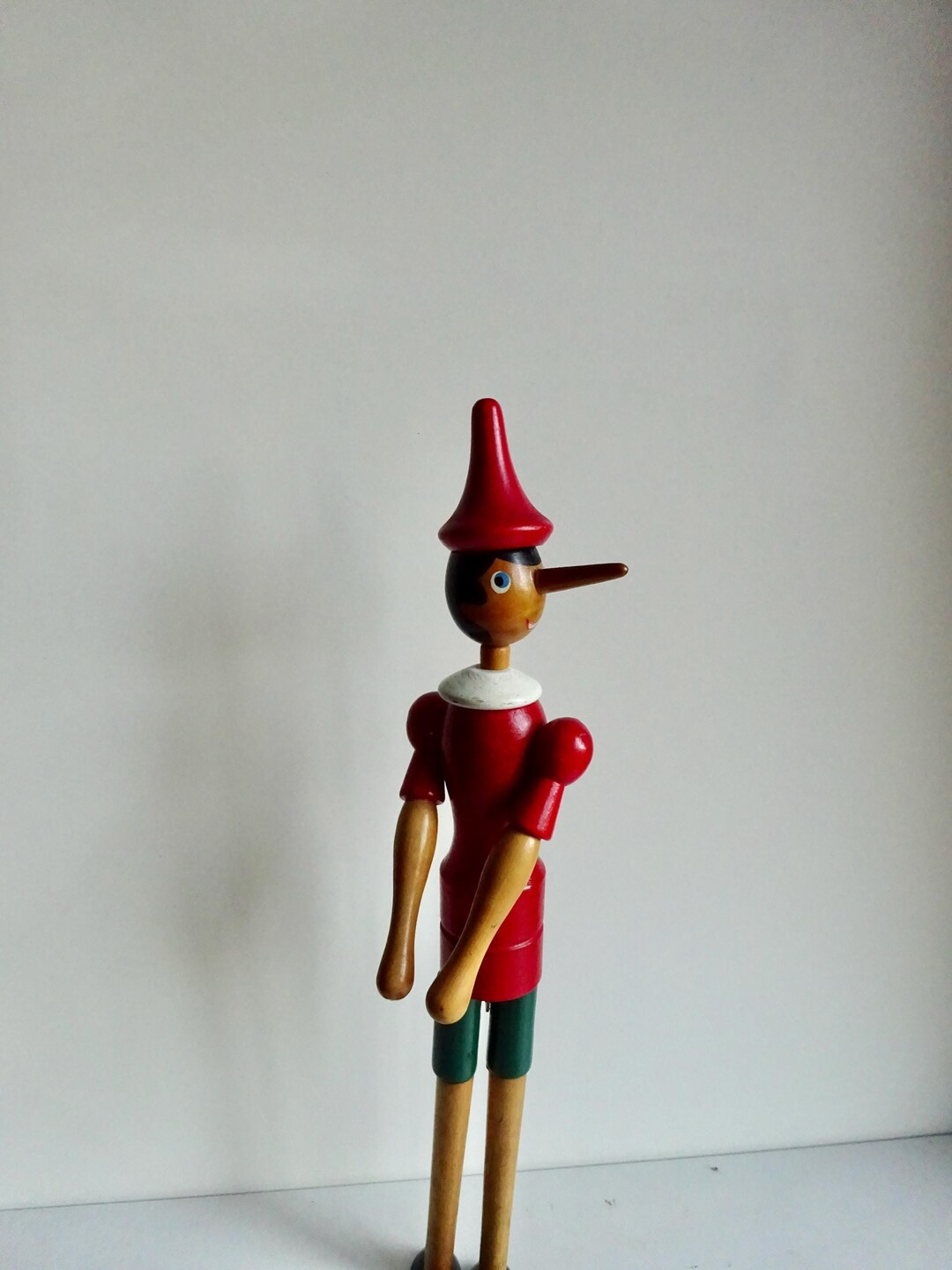 Wooden Pinocchio Figurine Toy Doll Figure. Collectibles Souvenir ...