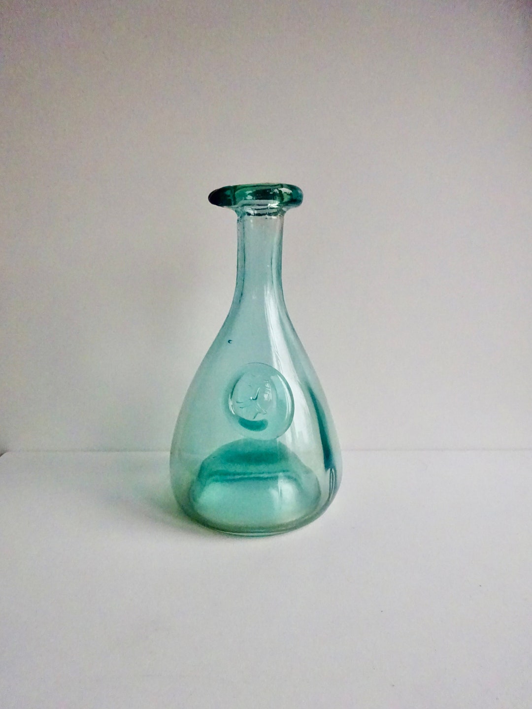 Holmegaard Glass Decanter Carafe Bottle Viking by Ole Denmark Bar ...