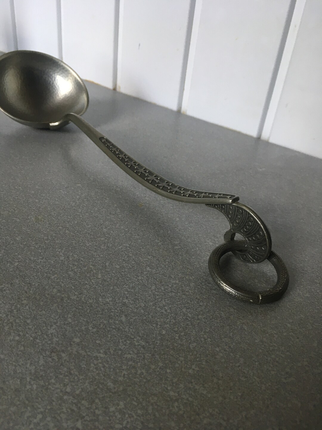 Norway Ladle Tinn Norge Pewter Spoon . Norway Viking Folk Art - Etsy UK
