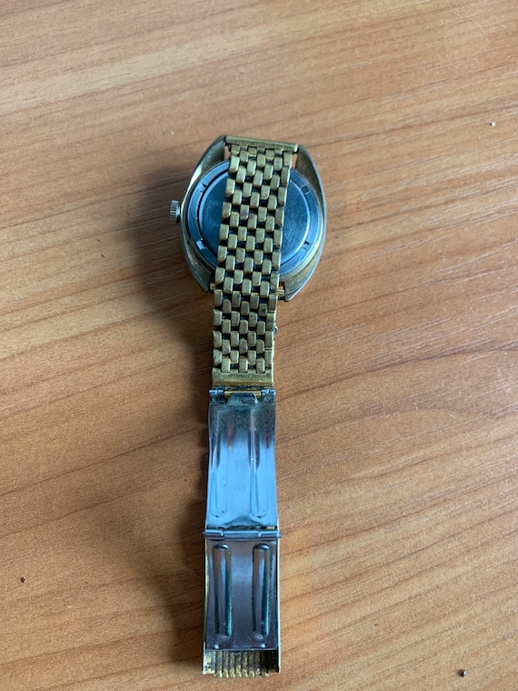 Poljot wrist watch gold plated Au 10 retro accessori… - Gem