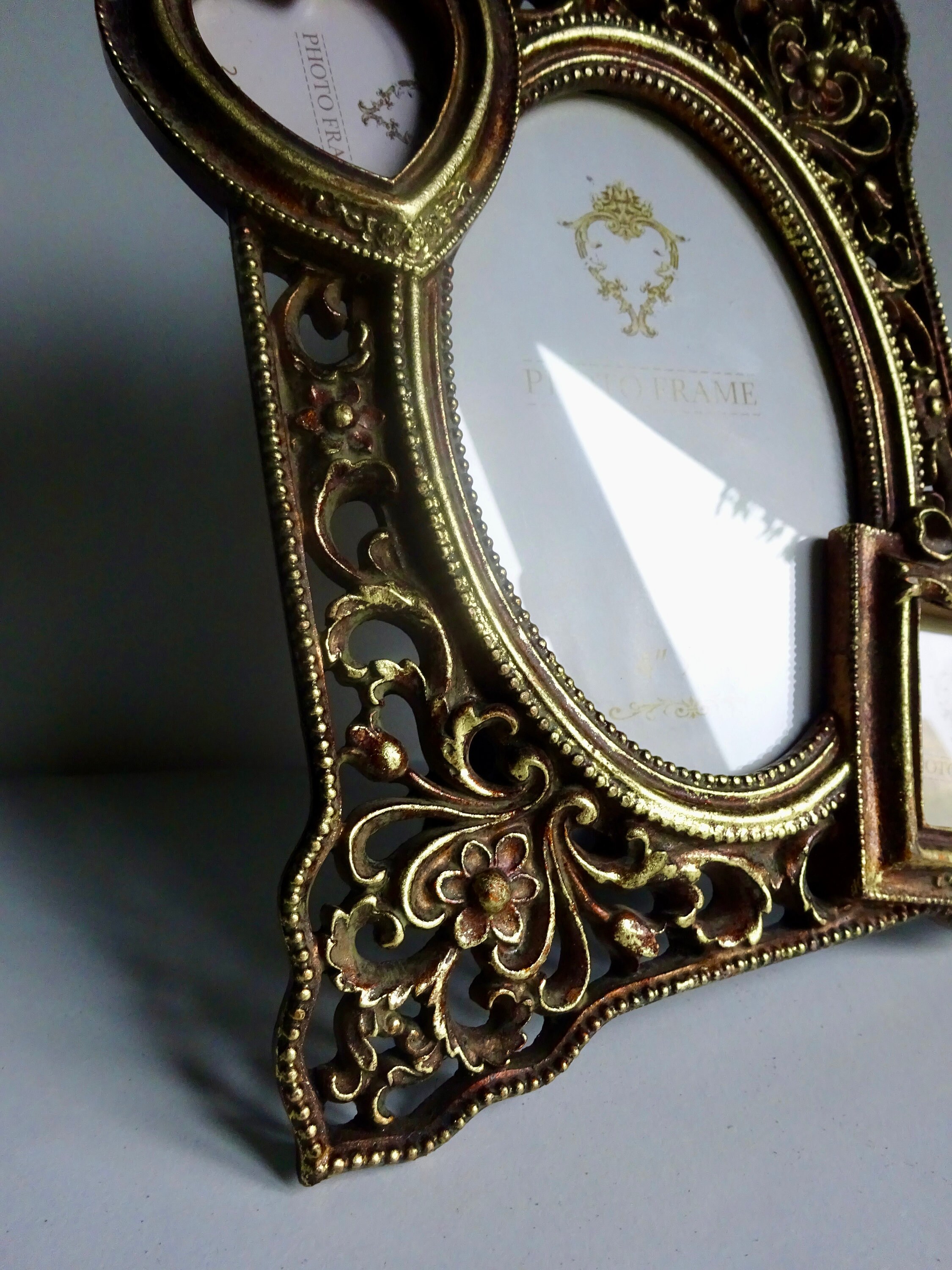 Ornate Large Family Photo Frame Chic Gilt 1980 - Etsy