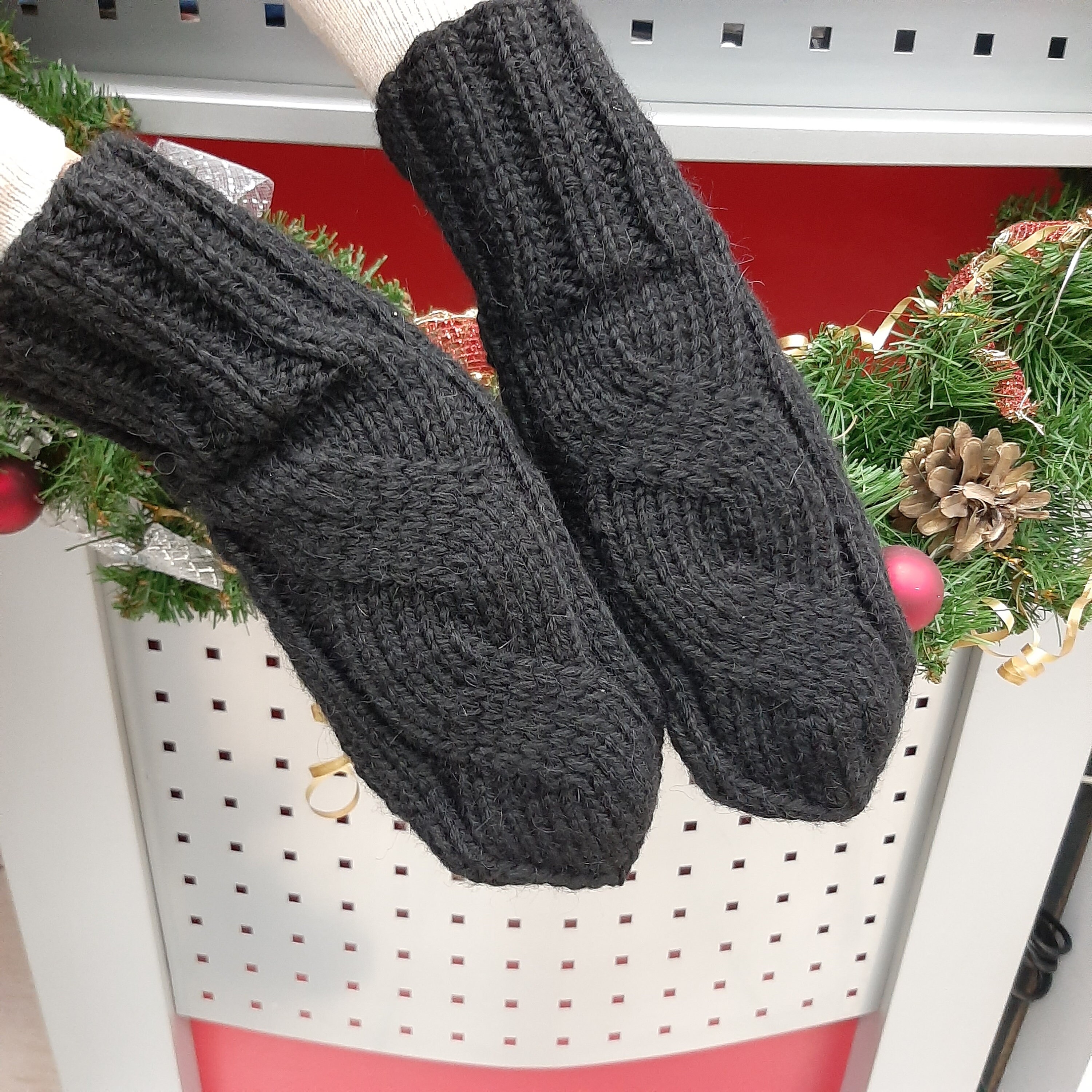 Mitten Knitting Pattern for Woman Braided Cable Mittens - Etsy