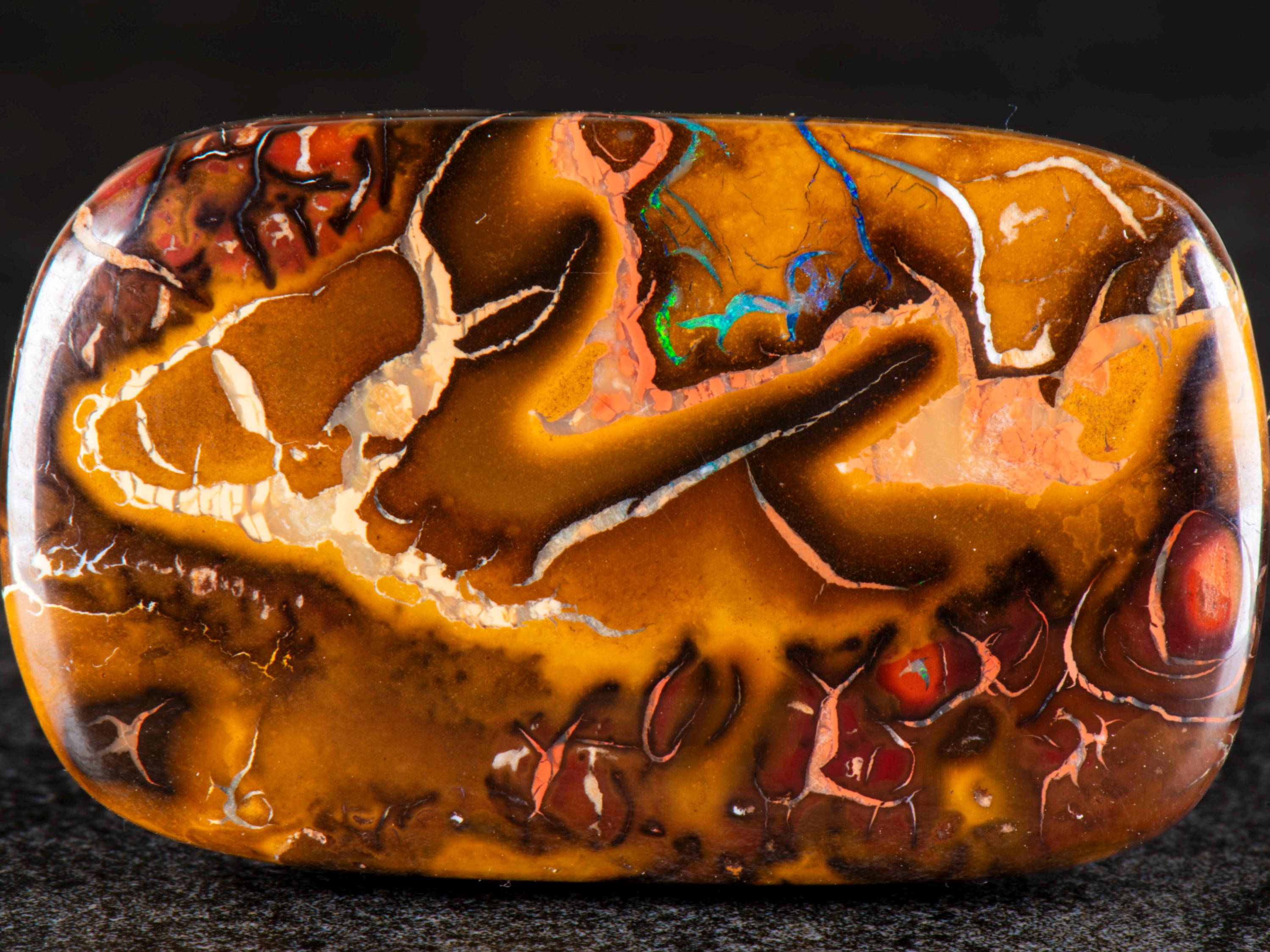 Boulder Opal Specimen. 37mm X 23mm. 90.85cts - Etsy