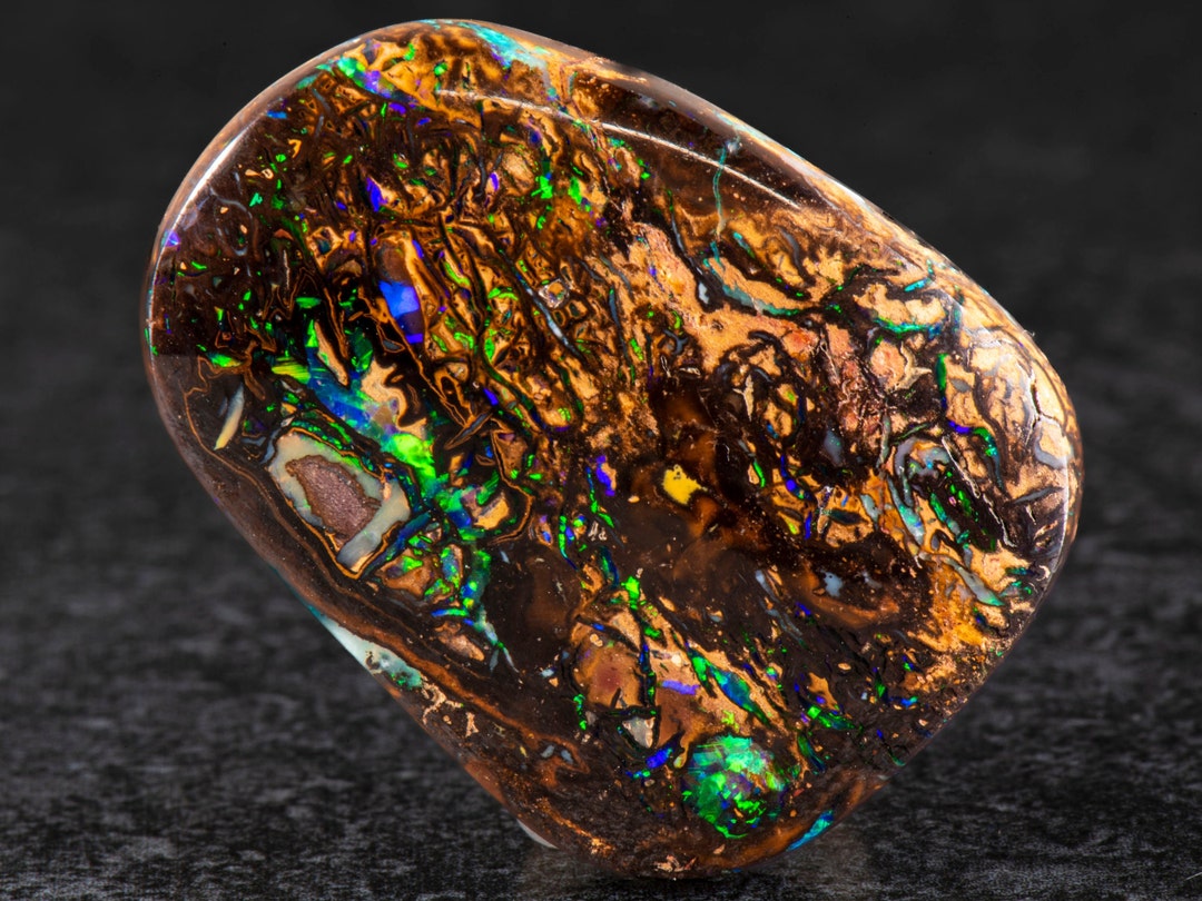 Boulder Opal 31mm X 23mm. 54.80cts - Etsy
