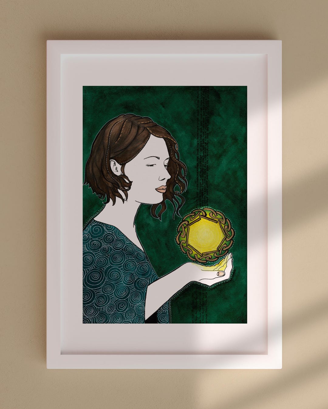 Sinead Poznanski Watercolor Print: Irish Artist, Inspirational Art ...