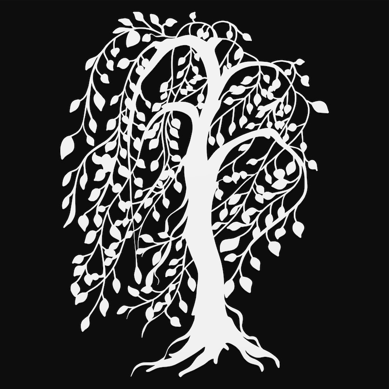 Willow Tree Svg - Etsy