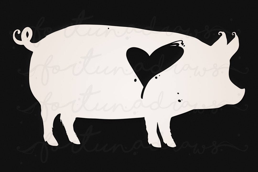 Pigsvg Svg File for Cricut Vinyl Svg Png Files Svg Laser - Etsy