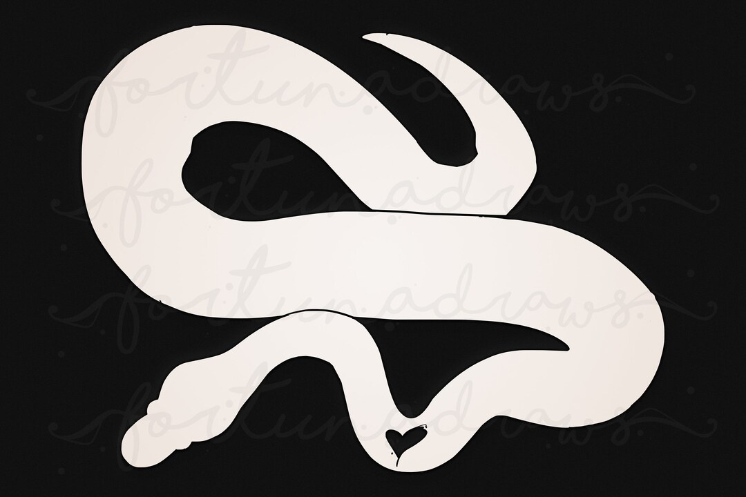 Ball Python Svg Cut File for Laser and Vinyl Crafting - Etsy