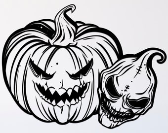 Witch and Cat Svg Cut File, Glowforge File, Vinyl Template, Laser Cut ...